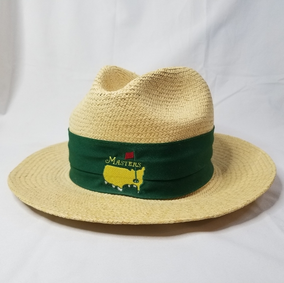 Accessories | The Masters Straw Sun Golf Hat Augusta National Unihat ...